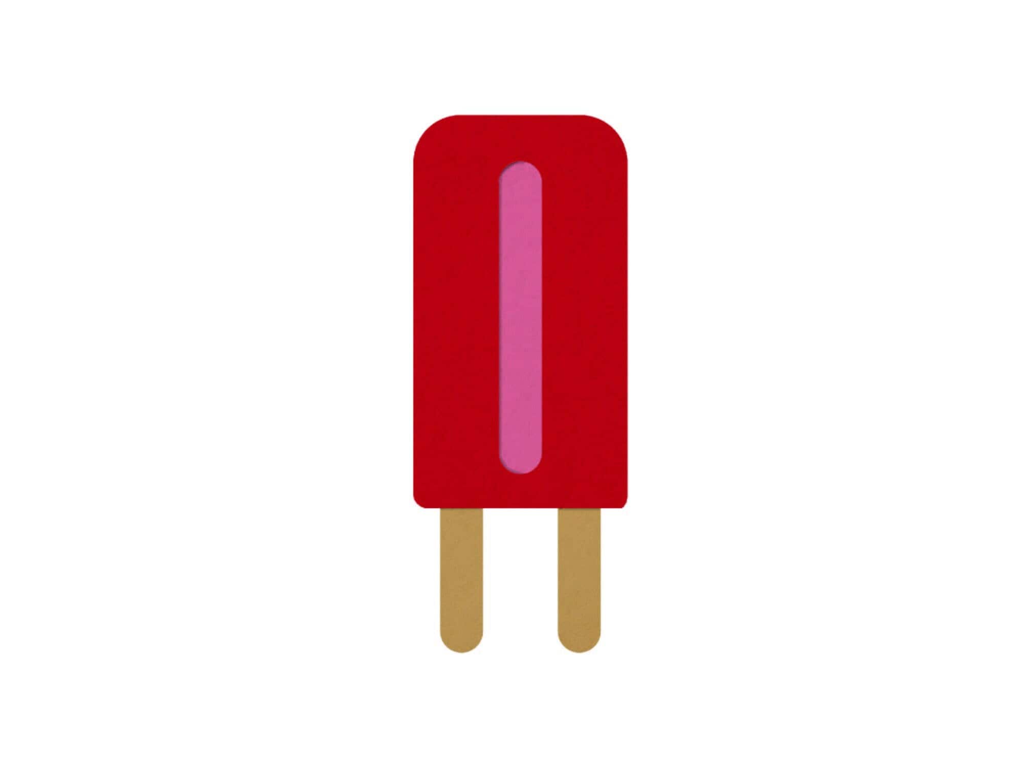 2D Twin Popsicle, Ice Pop Clipart, Svg, Dxf, Cut File, Cricut, Cameo ...