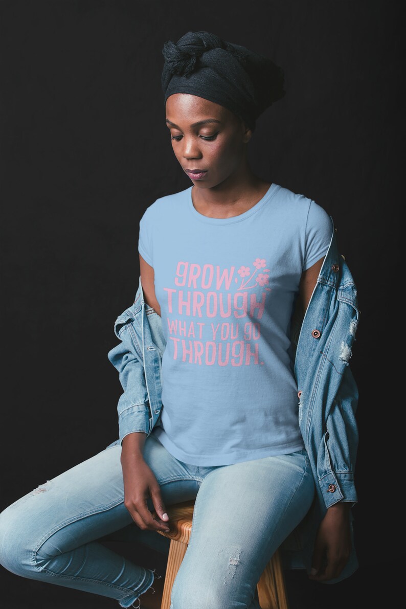 Grow Through Svg Quote SVG Saying SVG Cut Files for - Etsy