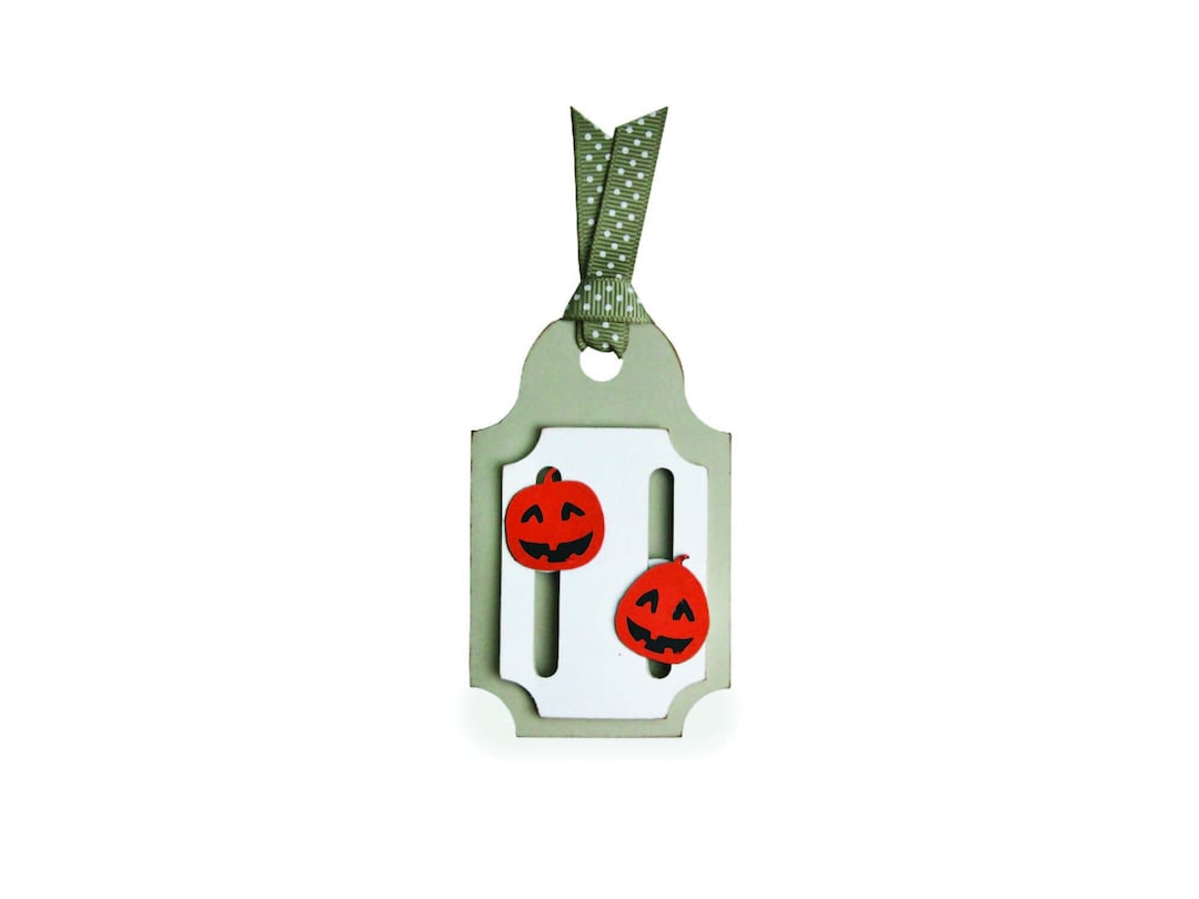 3D Motion Tag, Pumpkin Motion Tag, Tag Svg, Dxf, Cut File, Cricut ...
