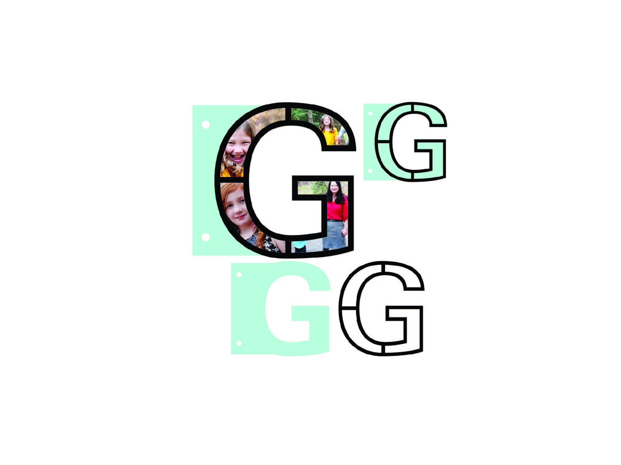 Alphabet Album, Letter Album, Album Svg, Film Strip Svg, Photo Album ...