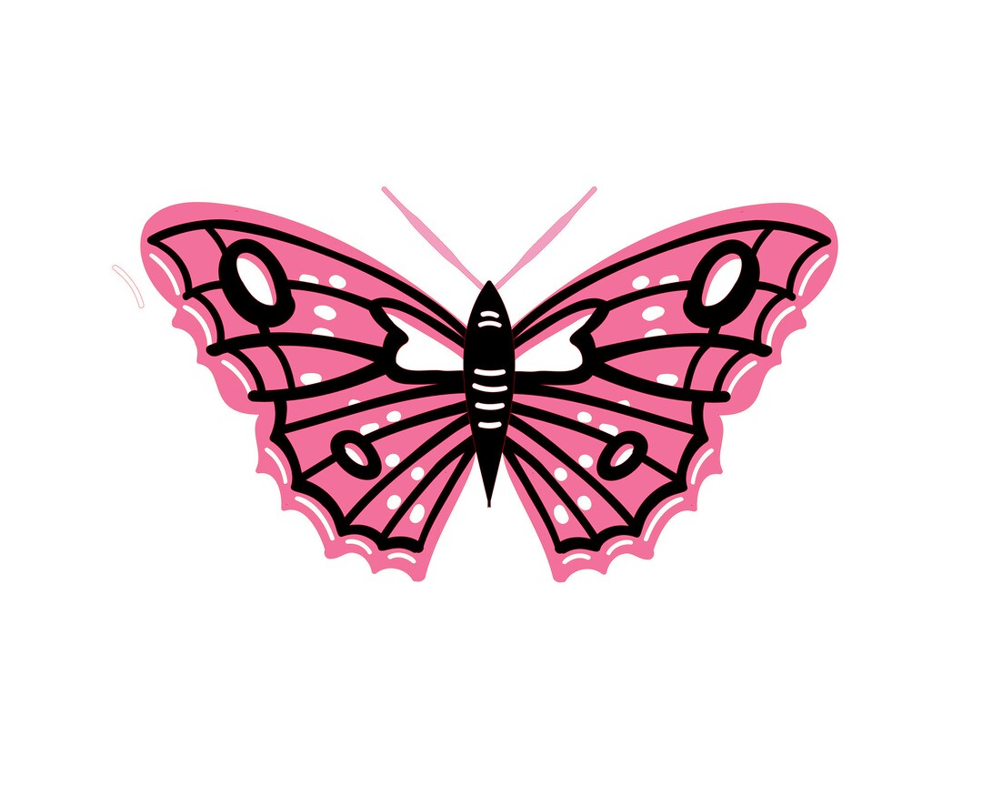 Hand Drawn Butterfly, Handdraw Clipart, Butterfly, Clipart, Butterfly ...