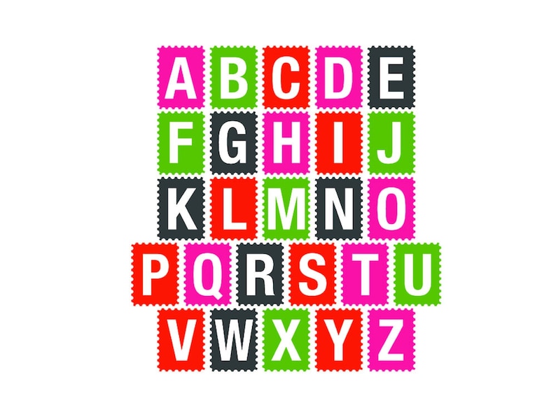 Doodle letras Clipart, paquete svg, Doodle Bundle, Alphabet Doodle Set ...