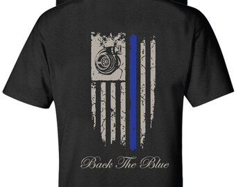 Thin blue line clothing | Etsy