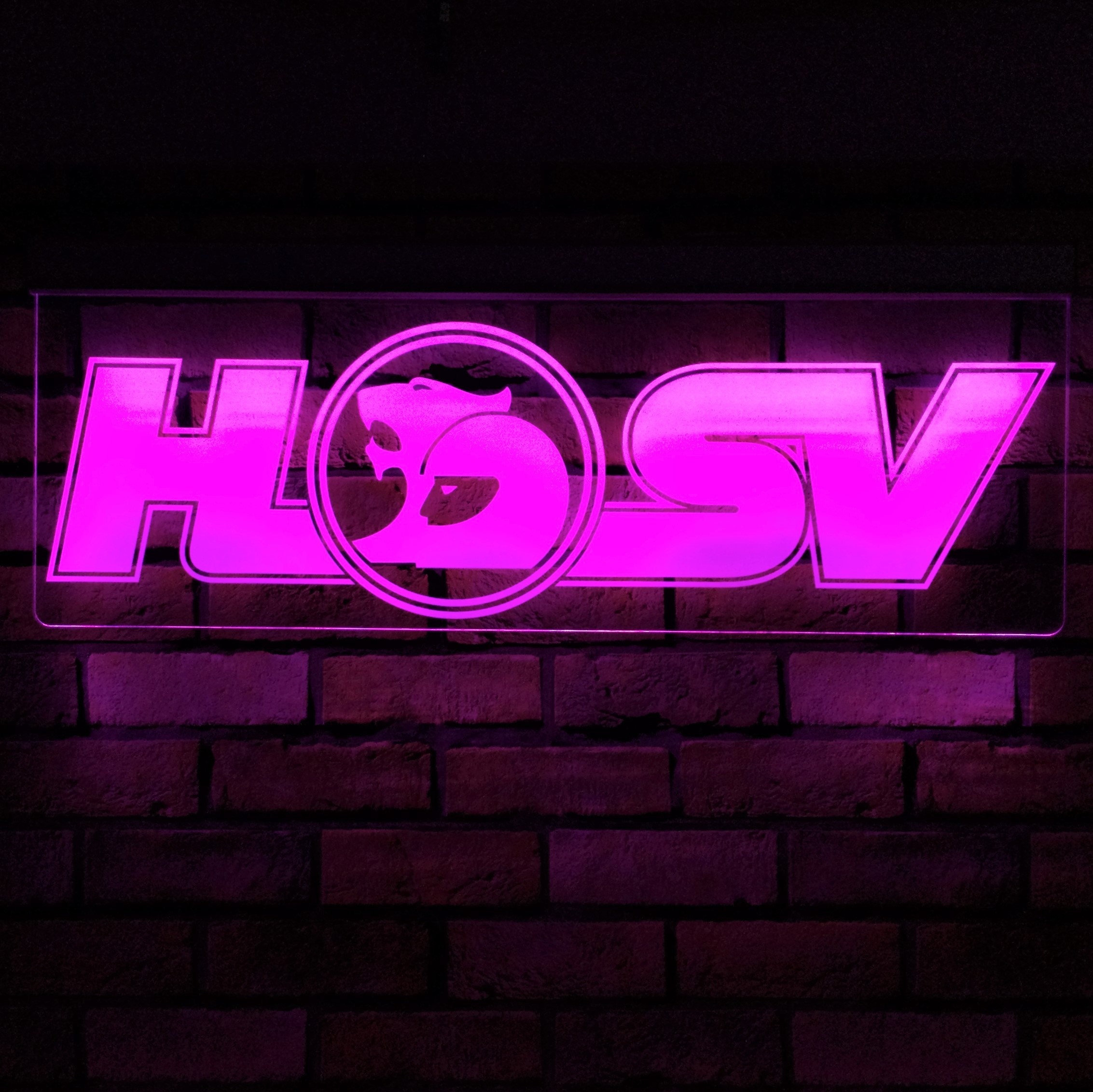 Holden HSV Logoremote Control LED Sign Free Shipping - Etsy Australia