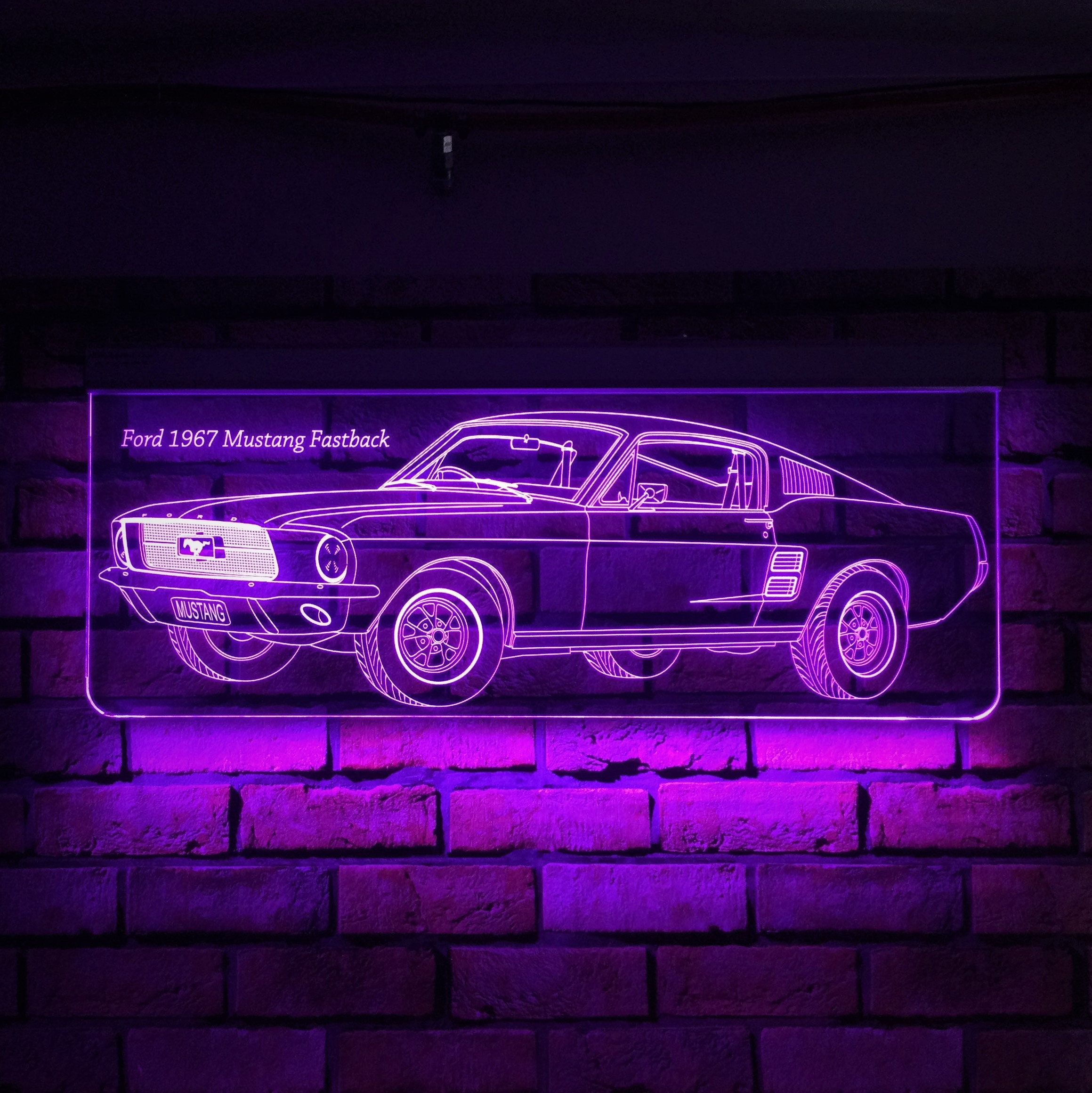 Ford 1967 Mustang LED Sign | atelier-yuwa.ciao.jp
