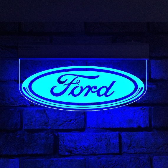 Ford Logo Remote Control LED Sign Free Shipping | Etsy