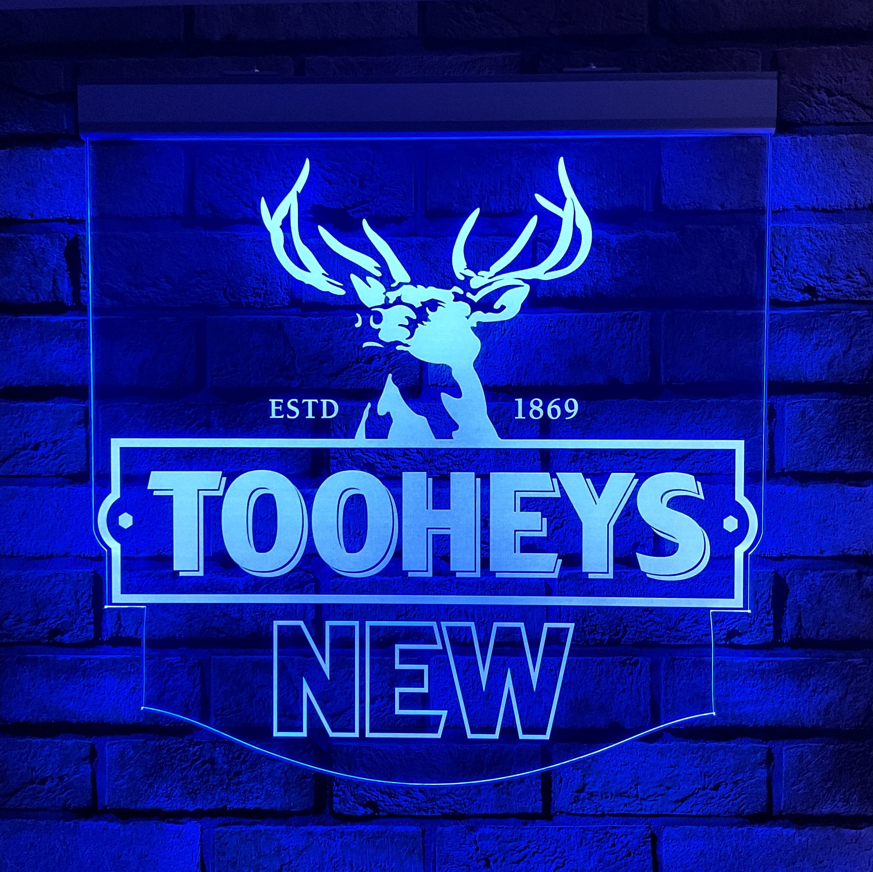 Tooheys New Australian Lager RGB LED Acrylic Sign Led Bar - Etsy