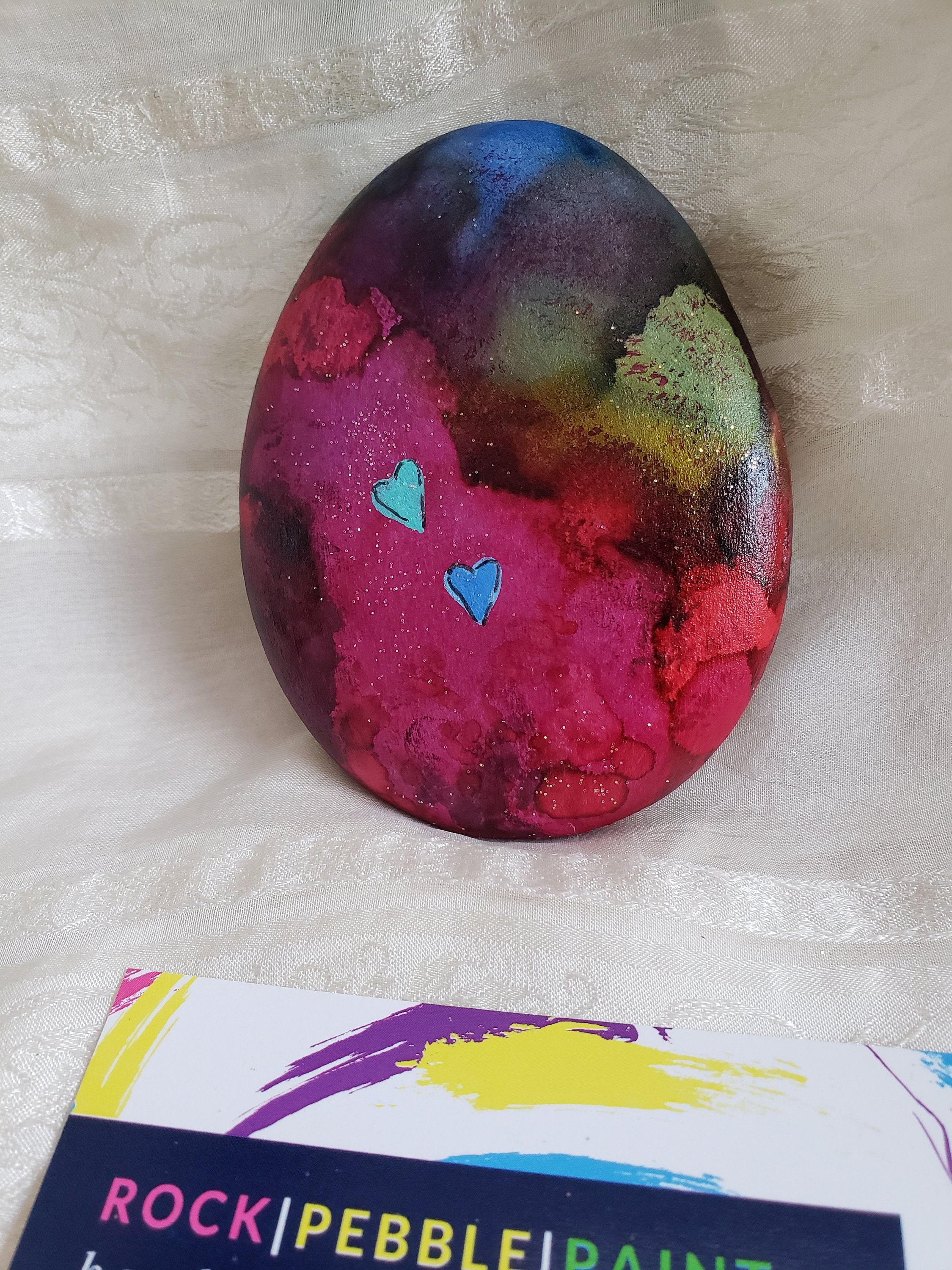 Hand-painted Rock Stained-glass Effect - Etsy Singapore