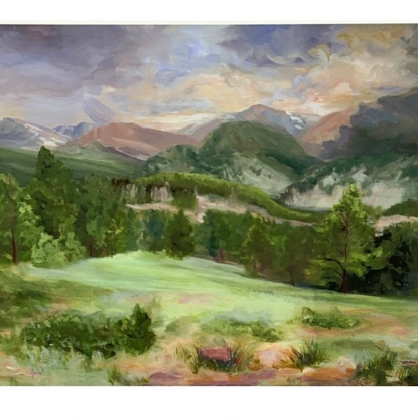 Mountain Print - Etsy