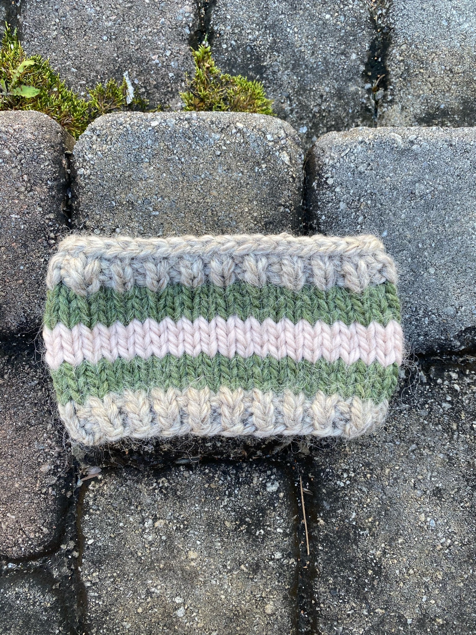 Cozy Scrappy Ear Warmer Knitting Pattern / Beginner Friendly | Etsy