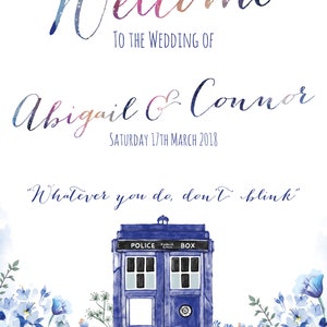 Dr Who Welcome Sign - Etsy