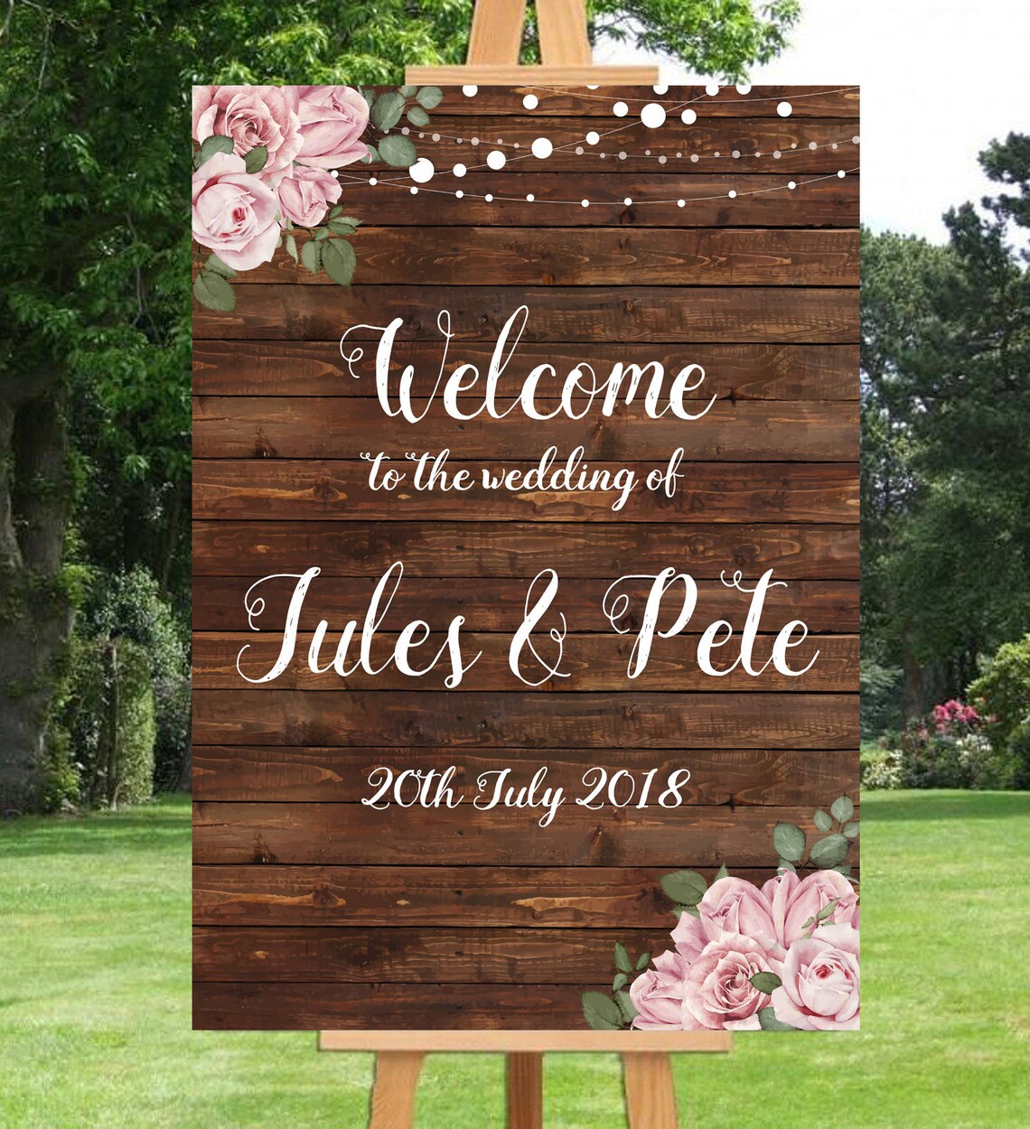 Welcome Sign Rustic Wood Style - Etsy