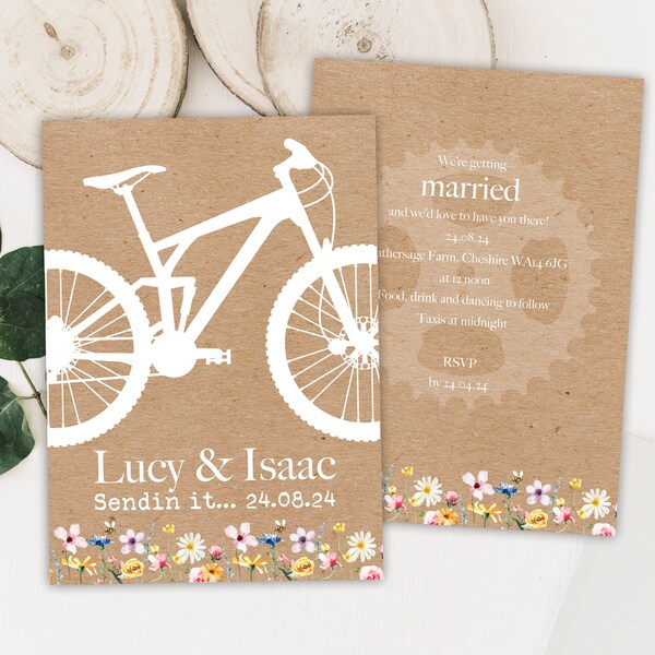 Bicycle Wedding - Etsy UK