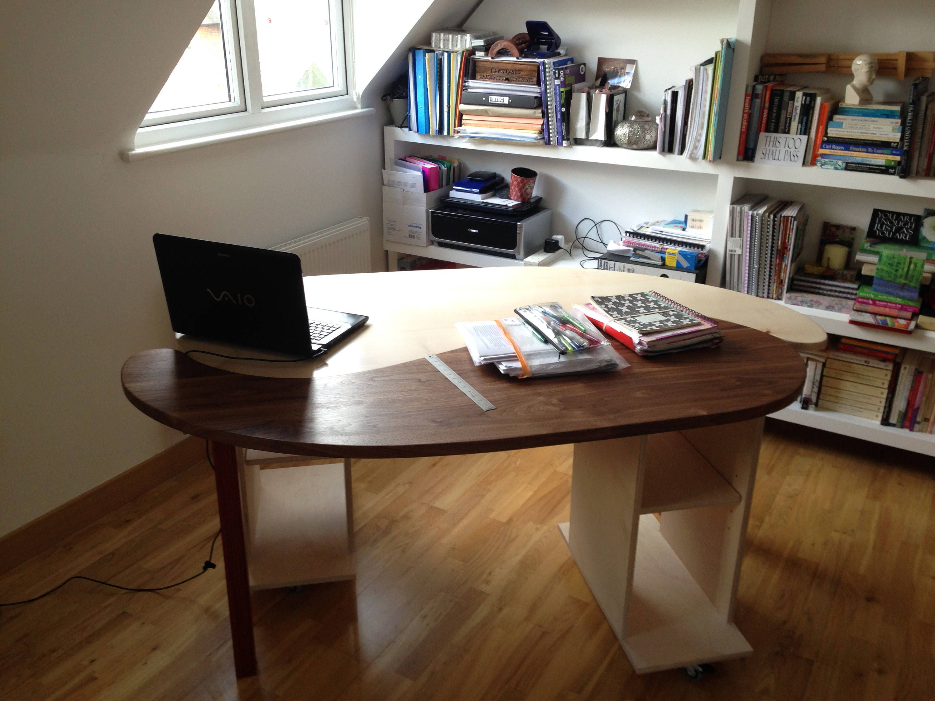 Yin Yang Desk - Etsy