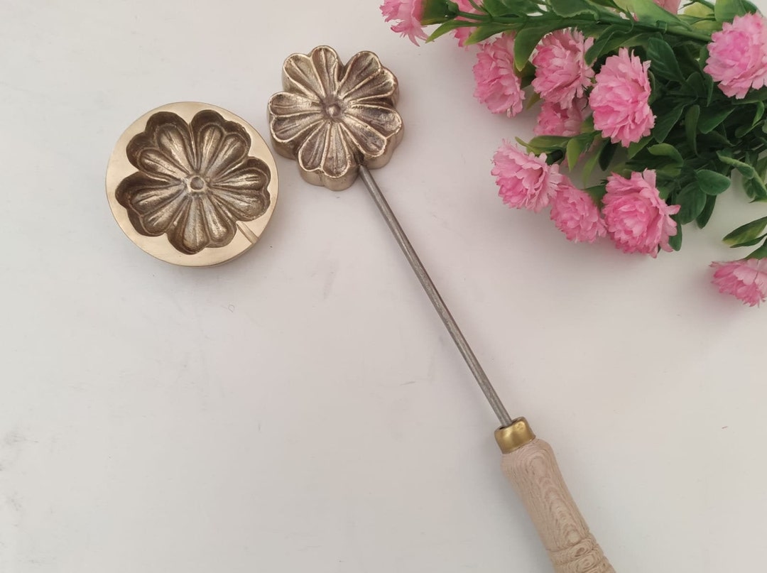 Millinery Flower Making Iron Tool Mold / Petal Mould Silk - Molla Tool ...