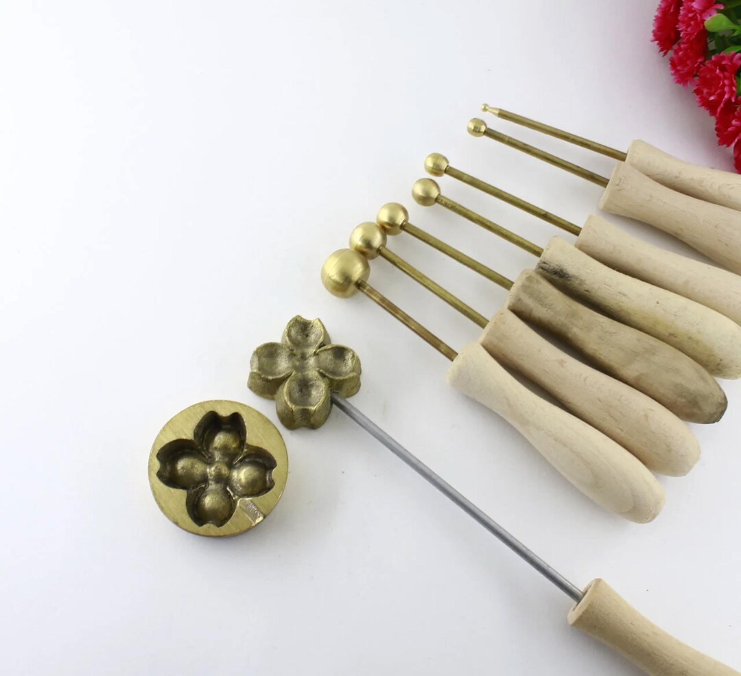 Brass Flower Making Tools: Millinery Set With Mould (7 Piece) - Etsy