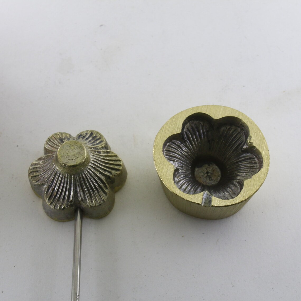 Millinery Flower Making Tool Flower Making Brass Mould Leaf / - Etsy
