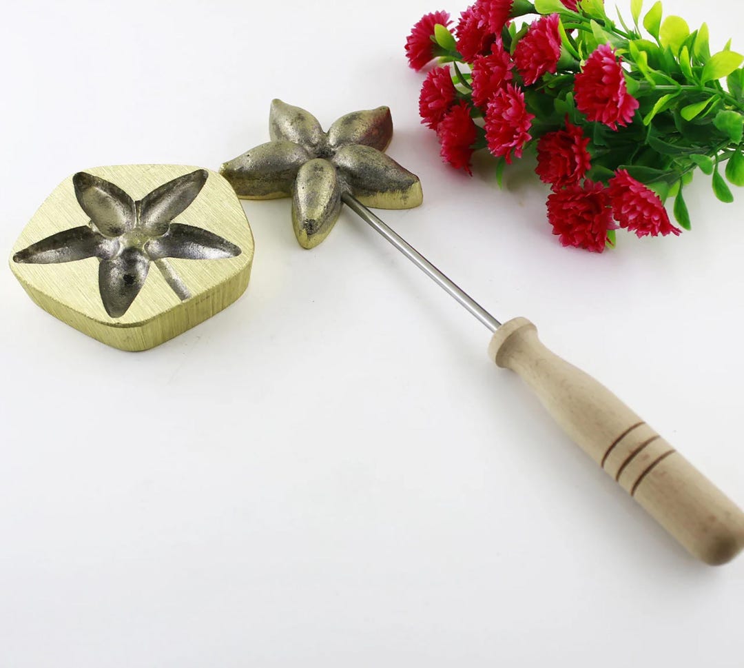 Millinery Flower Making Tool Flower Making Iron Mould /petal Mould Silk ...