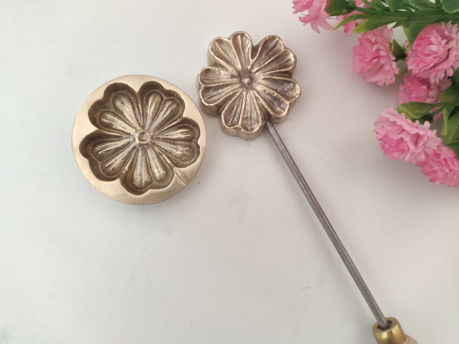 Millinery Flower Making Iron Tool Mold / Petal Mould Silk - Etsy