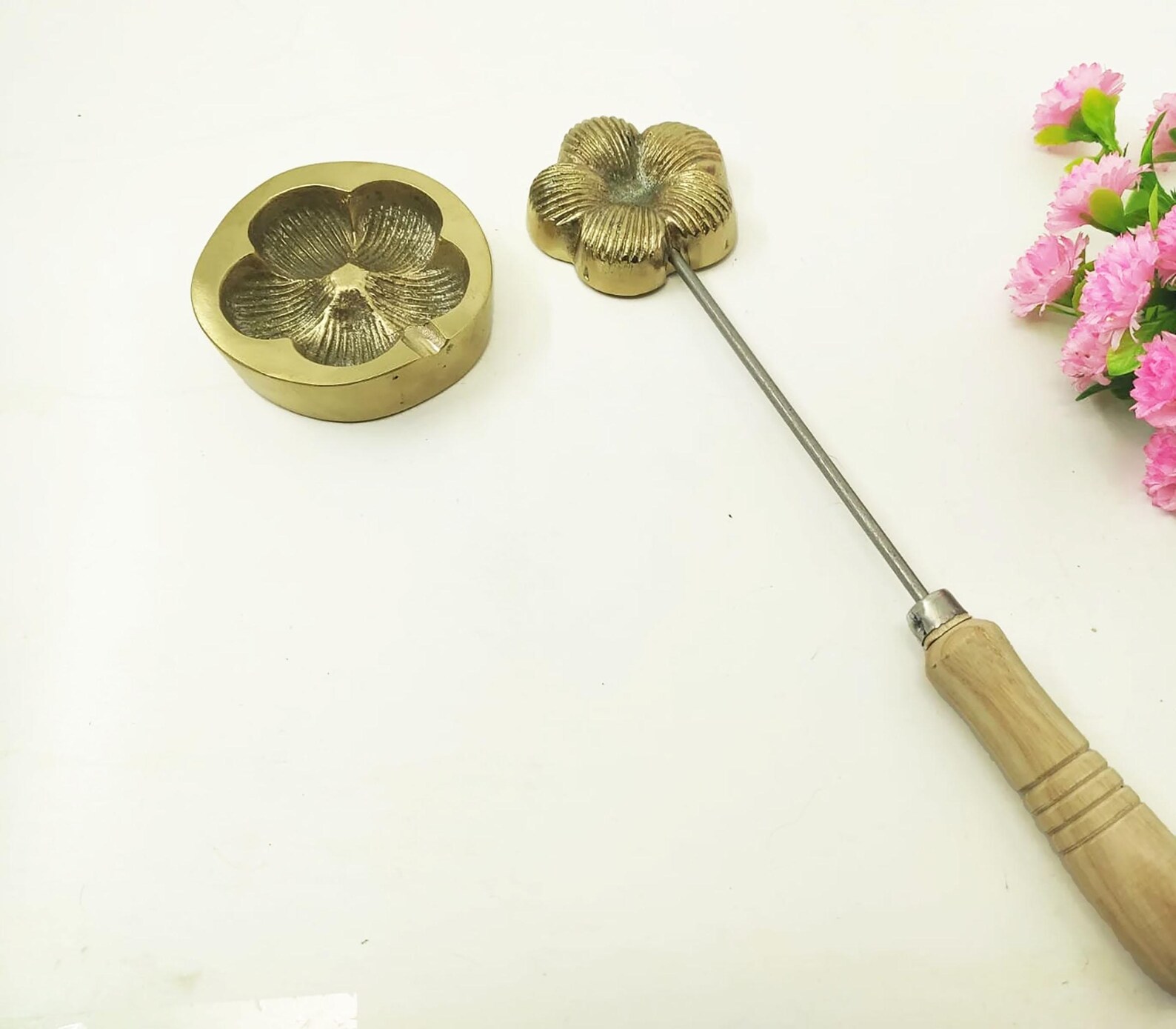 Millinery Flower Making Iron Tool: Petal Mold for Silk/leather Flowers ...