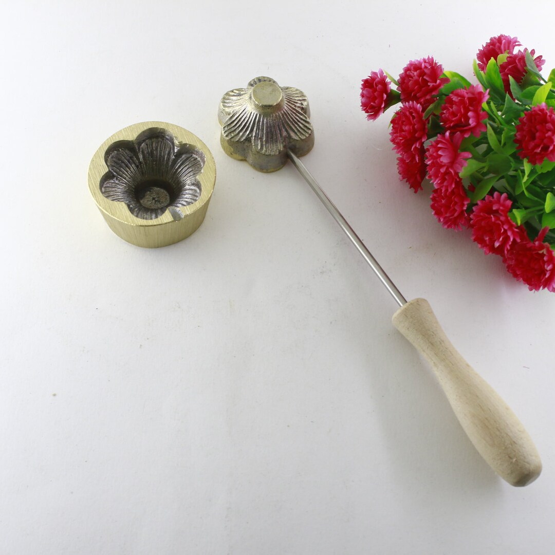 Millinery Flower Making Tool Flower Making Brass Mould Leaf / - Etsy