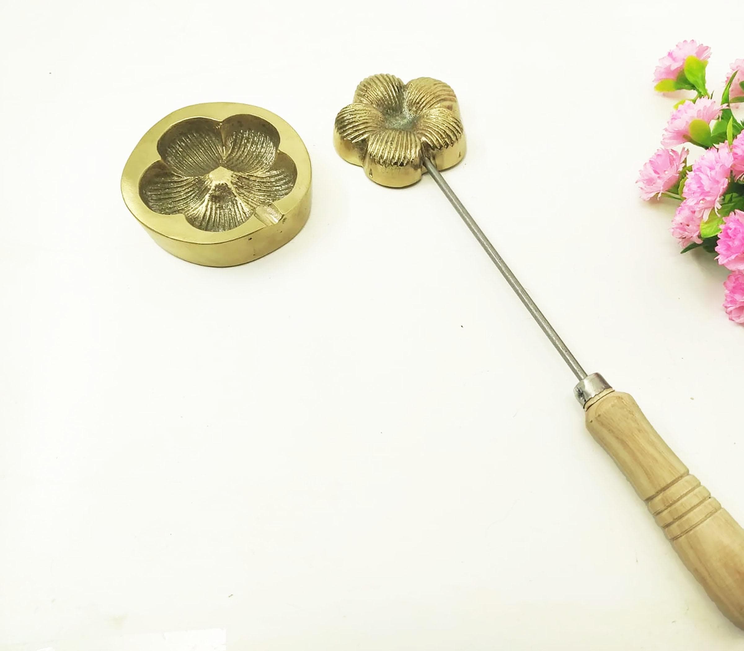 Millinery Flower Making Iron Tool: Petal Mold for Silk/leather Flowers ...