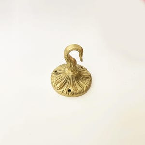 Ceiling Hook - Planter Hook -brass Plant Hanger -antique Brass Ceiling Hook - Ceiling Hooks for ...
