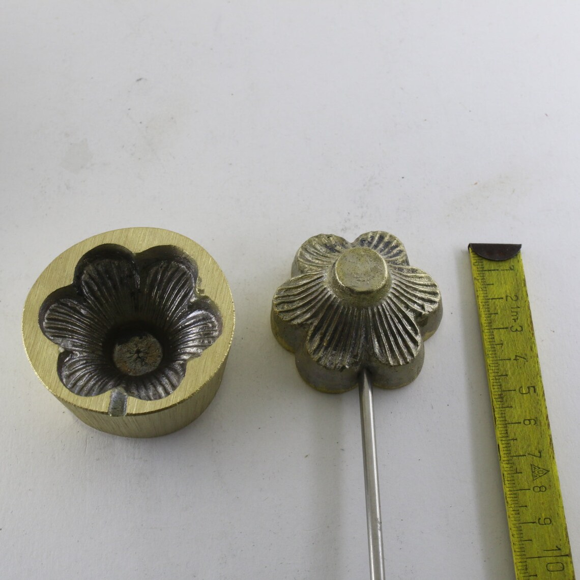 Millinery Flower Making Tool Flower Making Brass Mould Leaf / - Etsy
