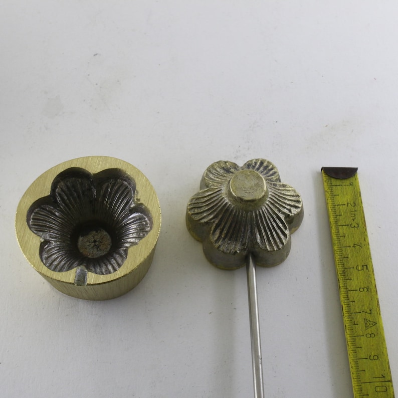 Millinery Flower Making Tool Flower Making Brass Mould Leaf / - Etsy