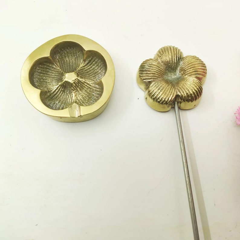 Millinery Flower Making Iron Tool: Petal Mold for Silk/leather Flowers ...