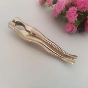 Solid Brass Nutcracker – Woman Leg Design Nut Cracker – Heavy Duty ...