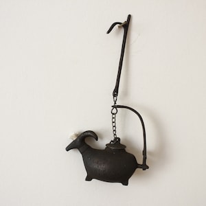 Oil Lamp Goat Solid Brass Home Decor Antique Style Home Gift - Etsy