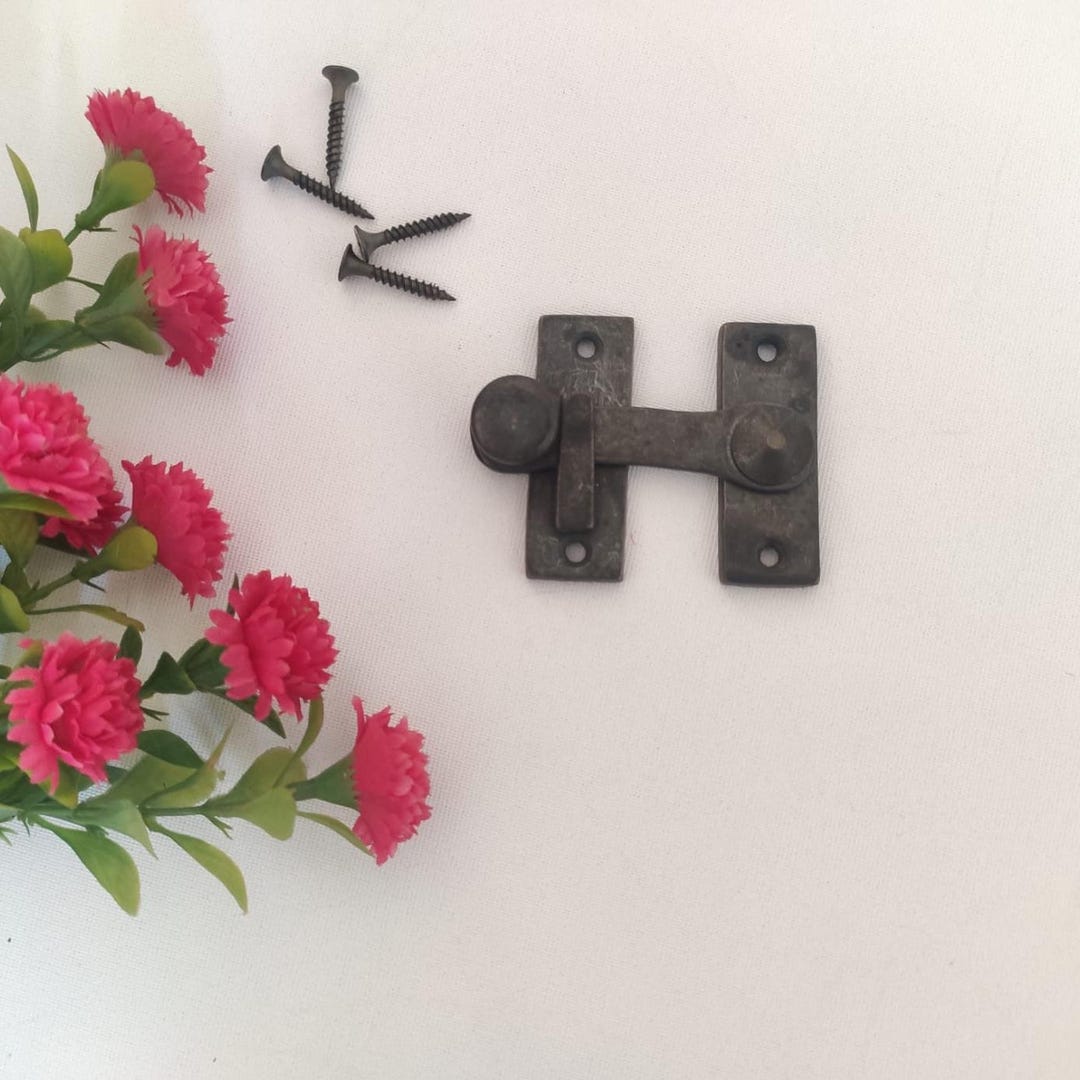 Brass Latch Lock Window Lock Sliding Door Lock Rustic Lock Latch Lock ...