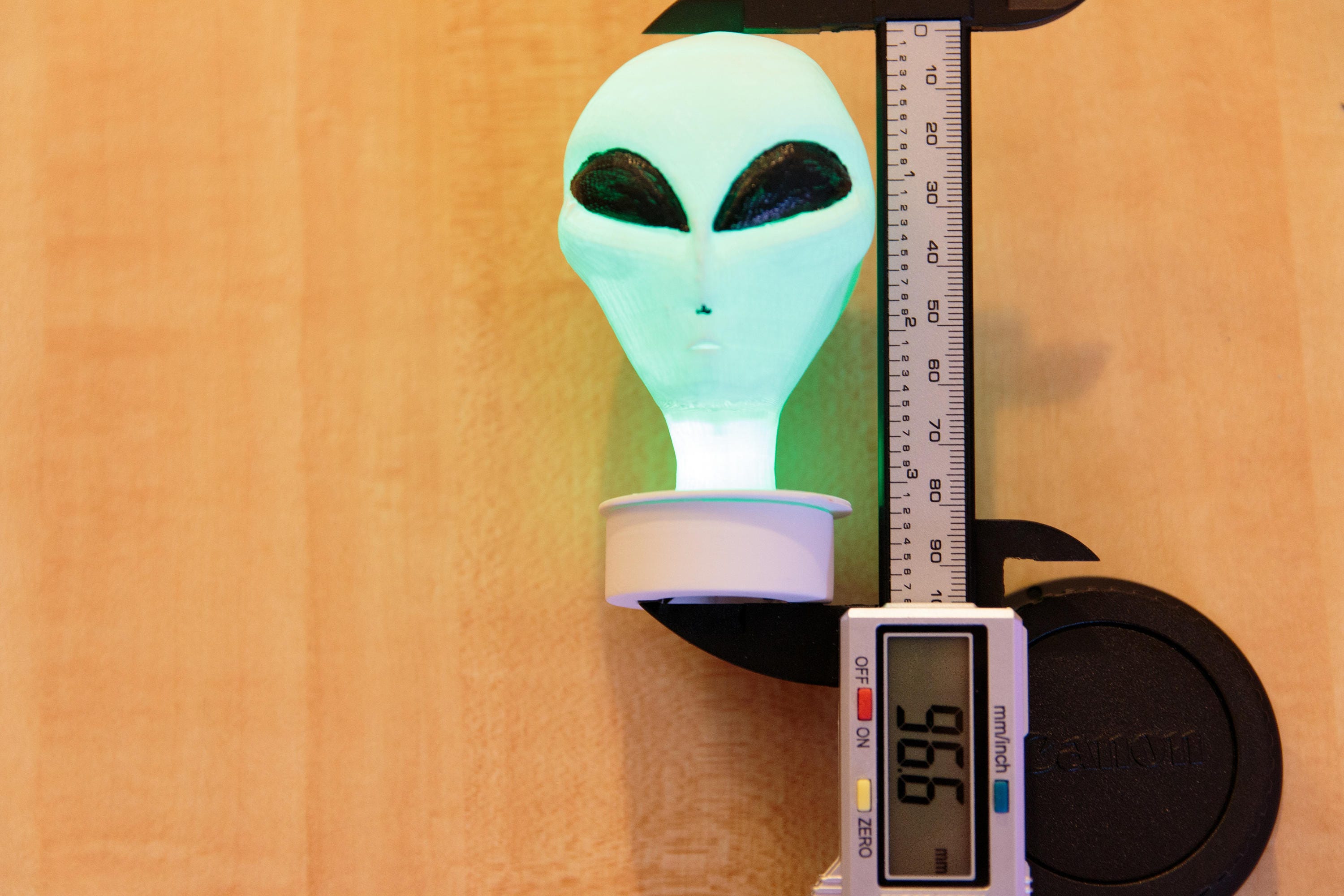 Alien Head Battery Powered 3D Printed LED Decorative Night | Etsy