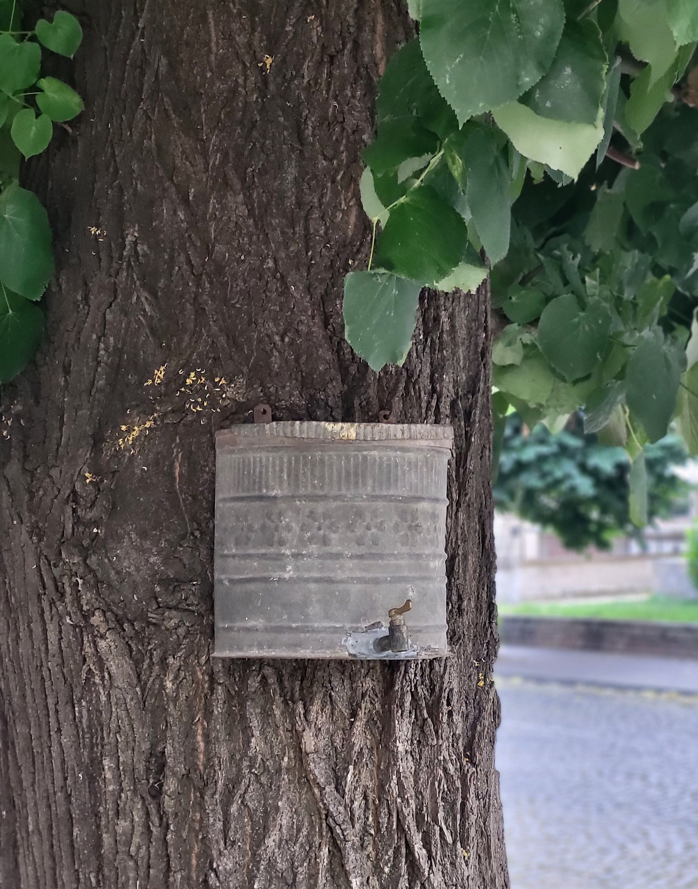 Vintage Wall Metal Sink-garden Sink -rustic Wash Basin -zinc Wash Basin ...