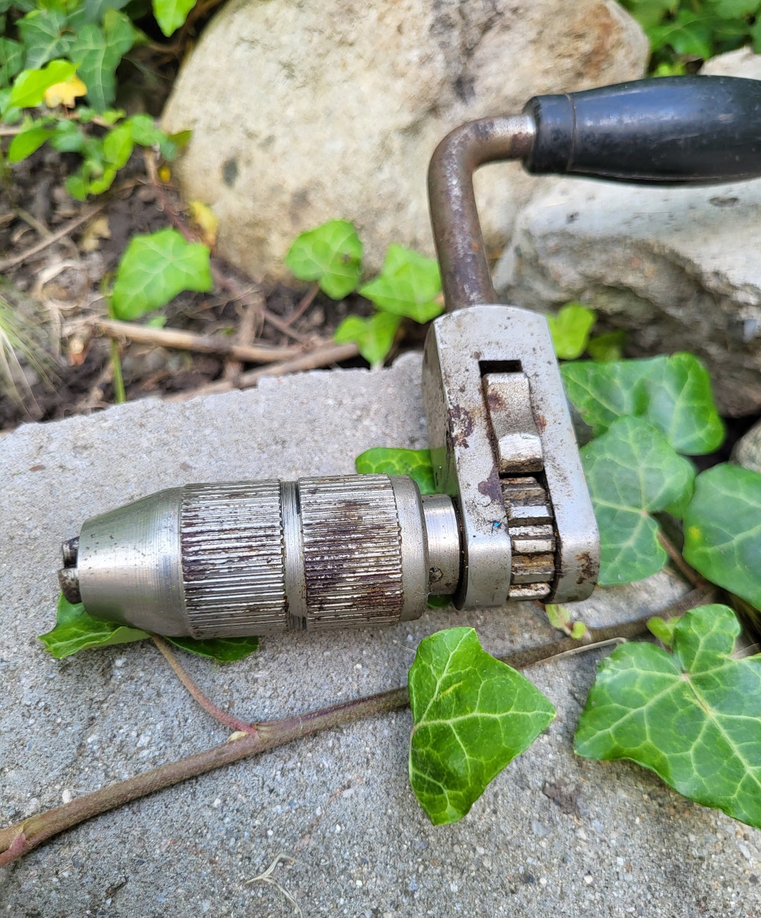 Vintage Hand Drill - Old Hand Drill - Manual Drill - Old Tools ...