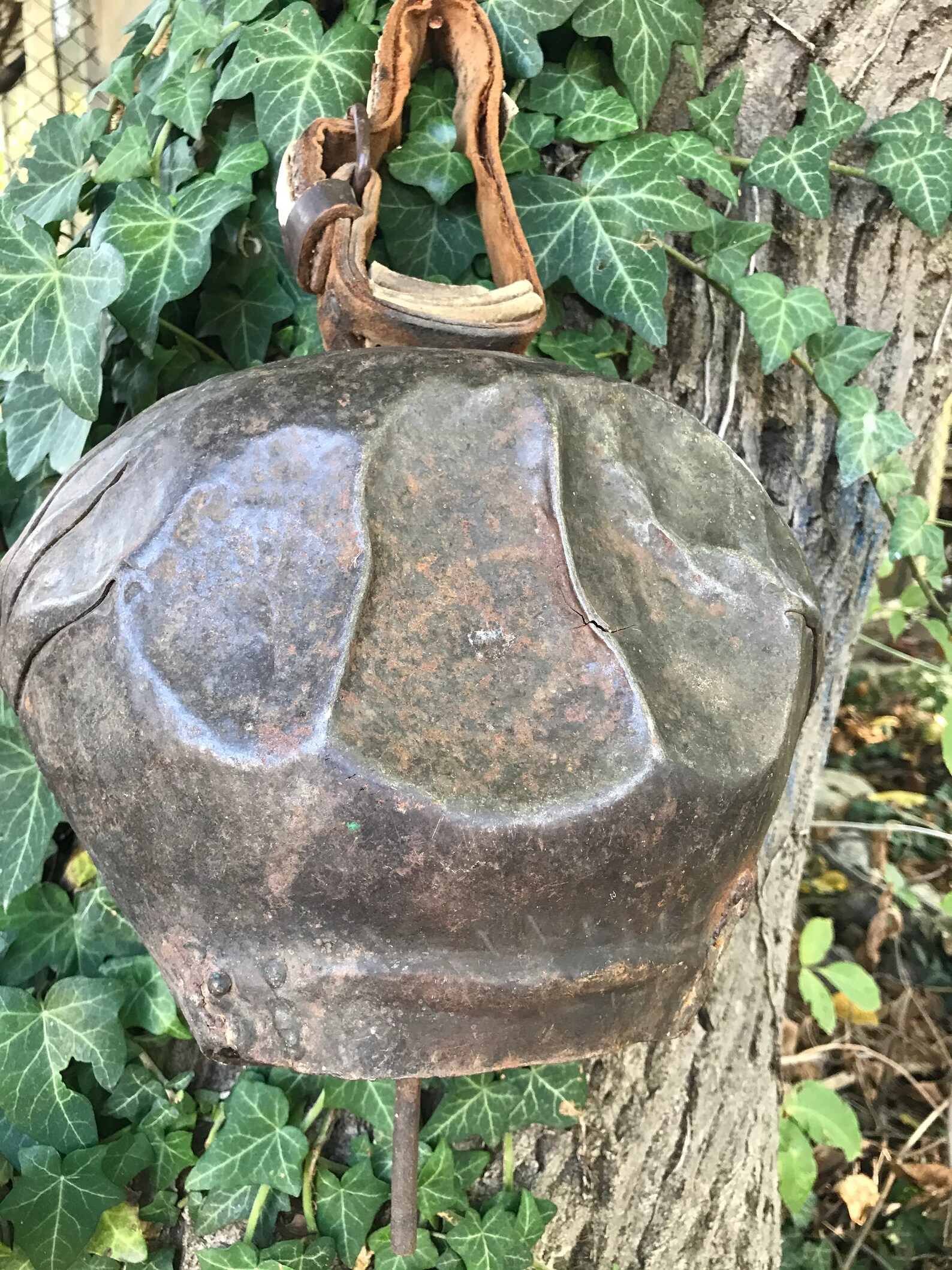 Vintage Large Bell-antique Cowbell-handmade Bell-rusty Cowbell ...