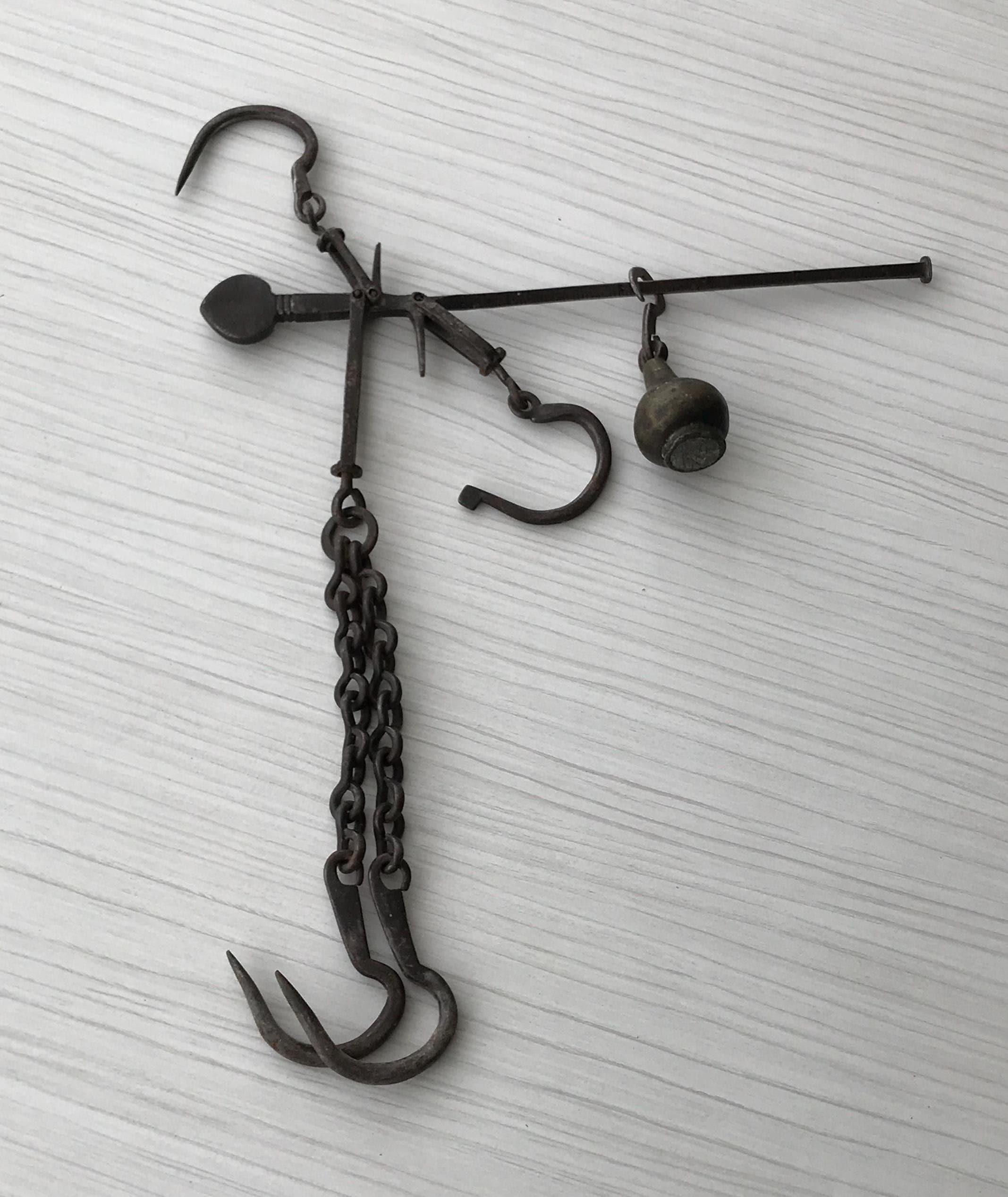 Vintage Scale -antique Cast Iron Scale -kitchen Scale -farmhouse ...