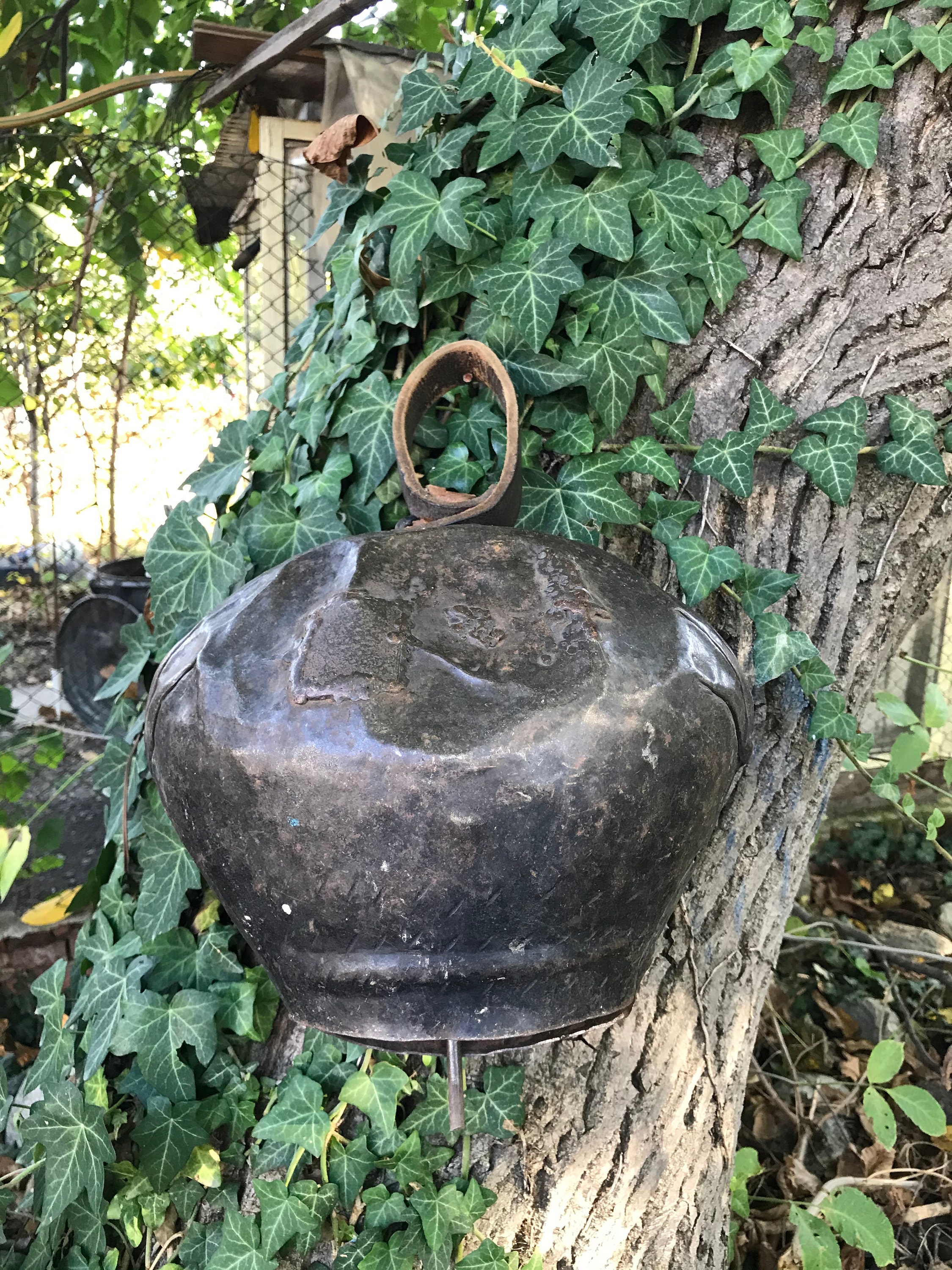 Vintage Large Bell-antique Cowbell-handmade-old Rusty - Etsy