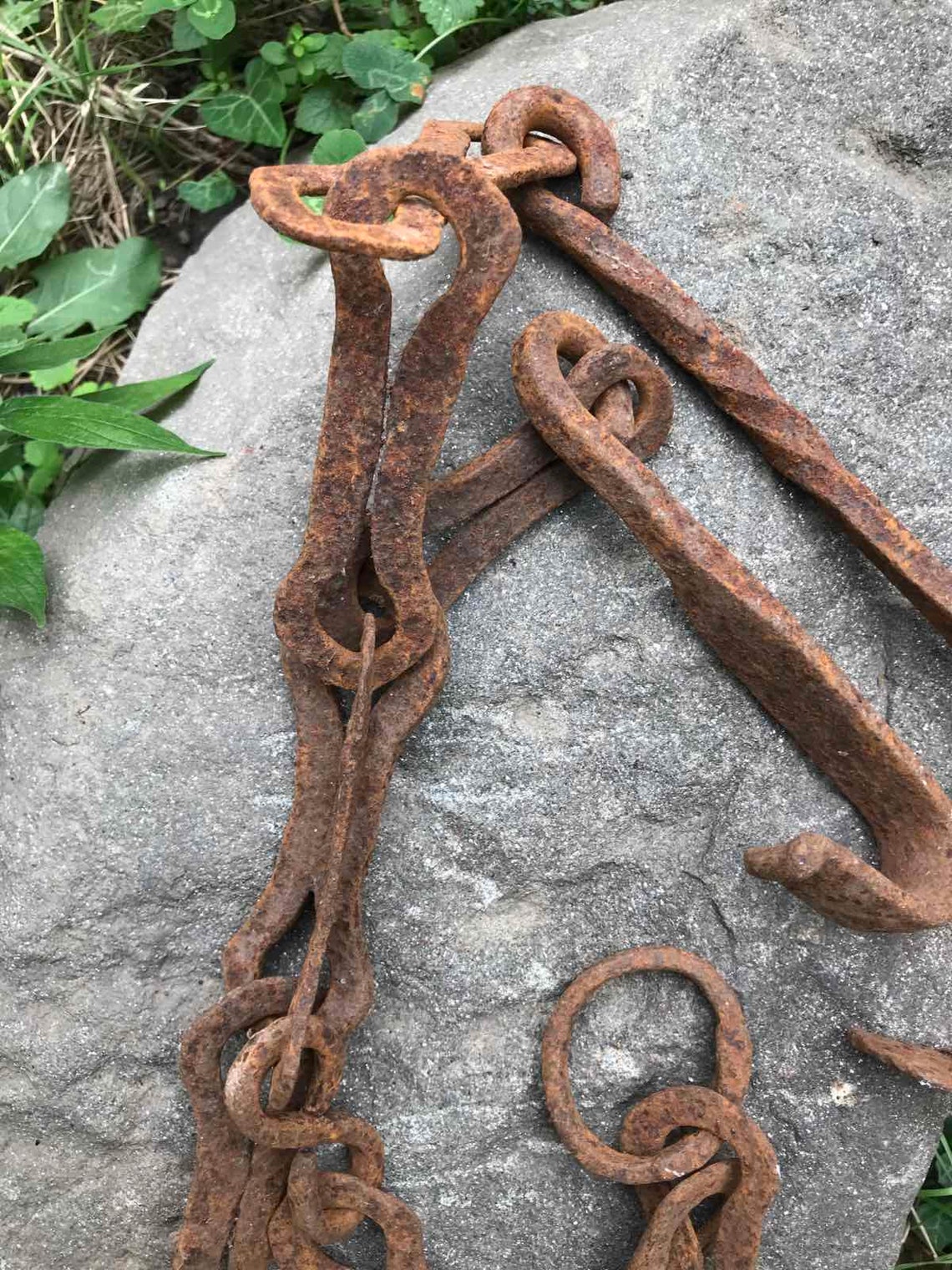 Vintage Antique Fireplace Chain primitive Hearth Fireplace - Etsy
