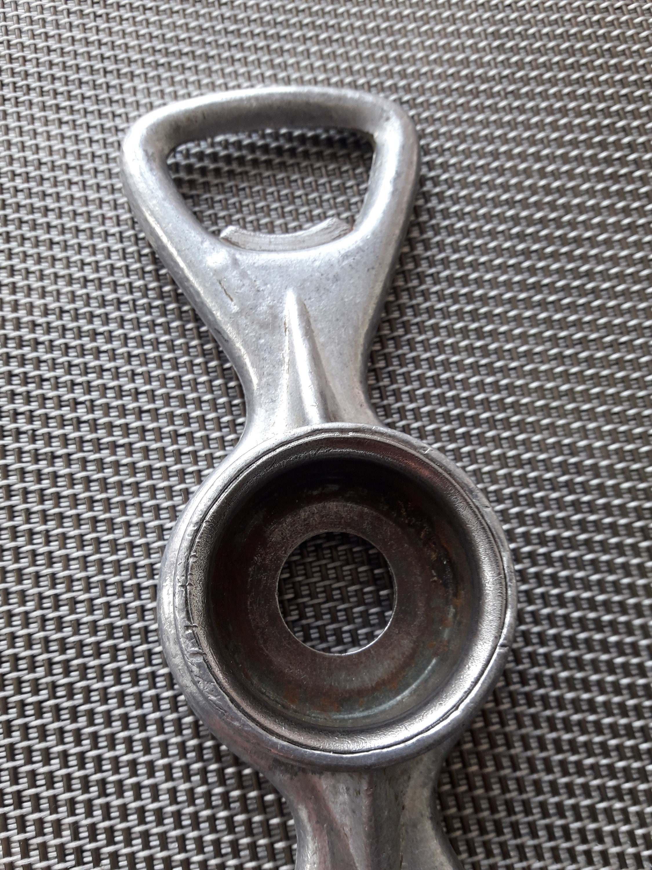 Vintage Bottle Opener aluminum Opener bottle Cap Opener old Metal ...
