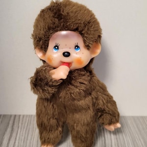 Vintage Monchhichi - Monchhichi Monkey - Japan Plush Doll - Collectable ...