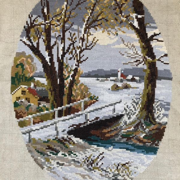 Finished Needlepoint - Etsy