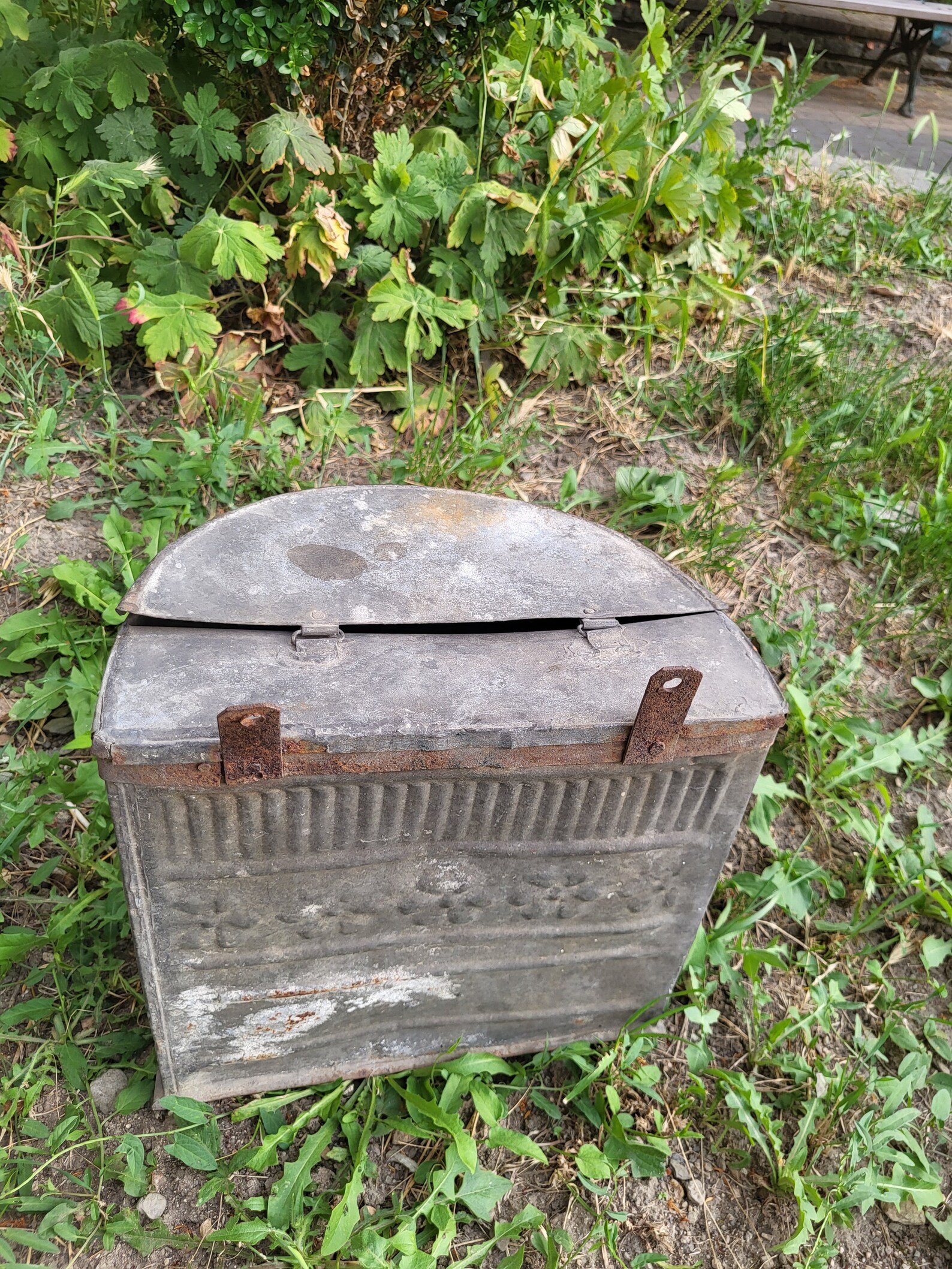 Vintage Wall Metal Sink-garden Sink -rustic Wash Basin -zinc Wash Basin ...