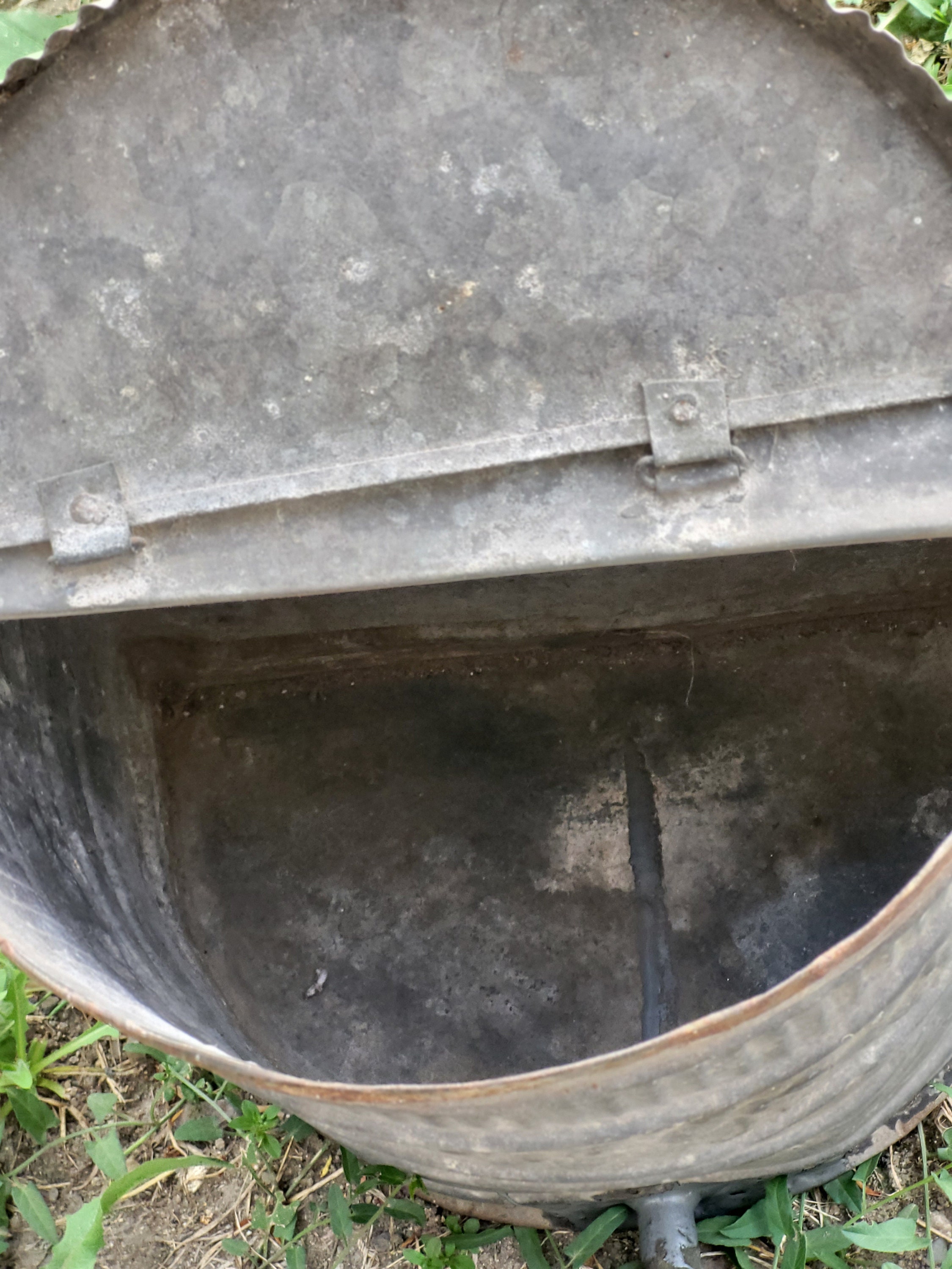 Vintage Wall Metal Sink-garden Sink -rustic Wash Basin -zinc Wash Basin ...