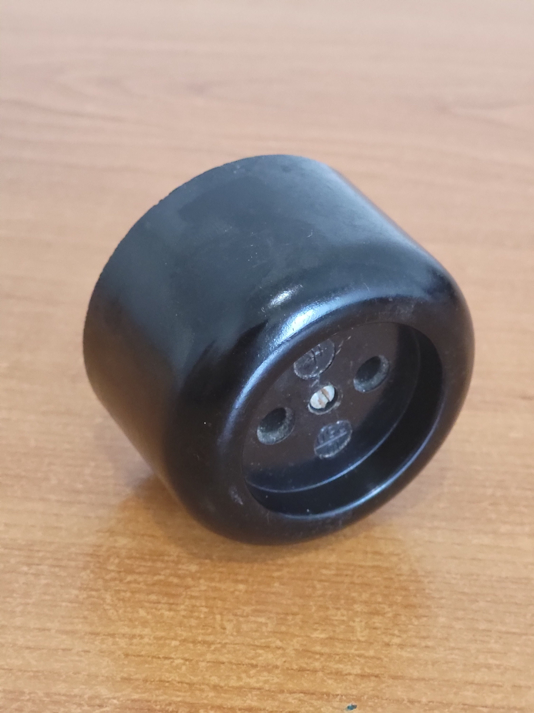 Vintage Bakelite Electrical Socket Plug wall-plug bakelite Electric ...