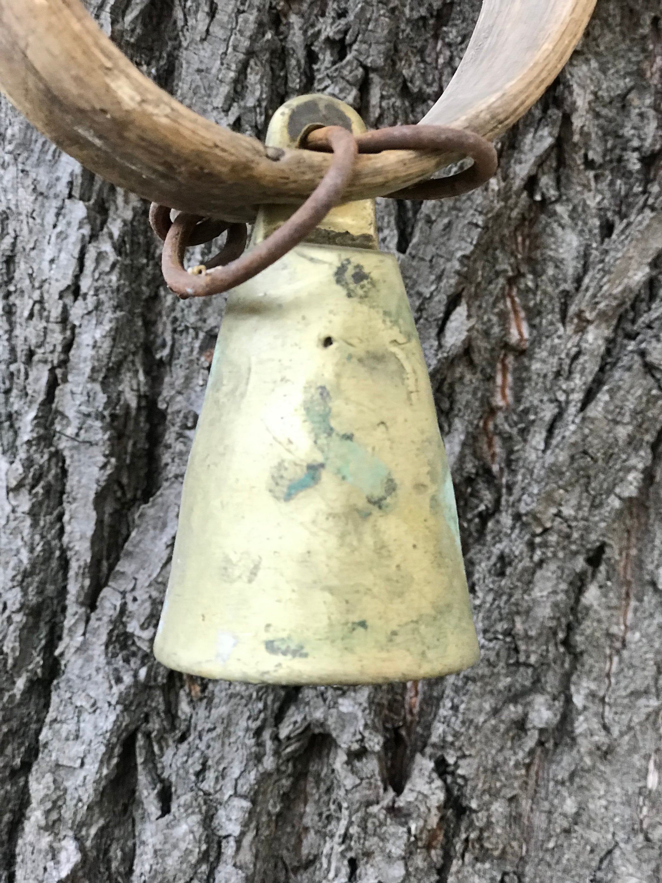 Vintage Türkische Messing Glocke antike Messing Glocke handgemachte ...