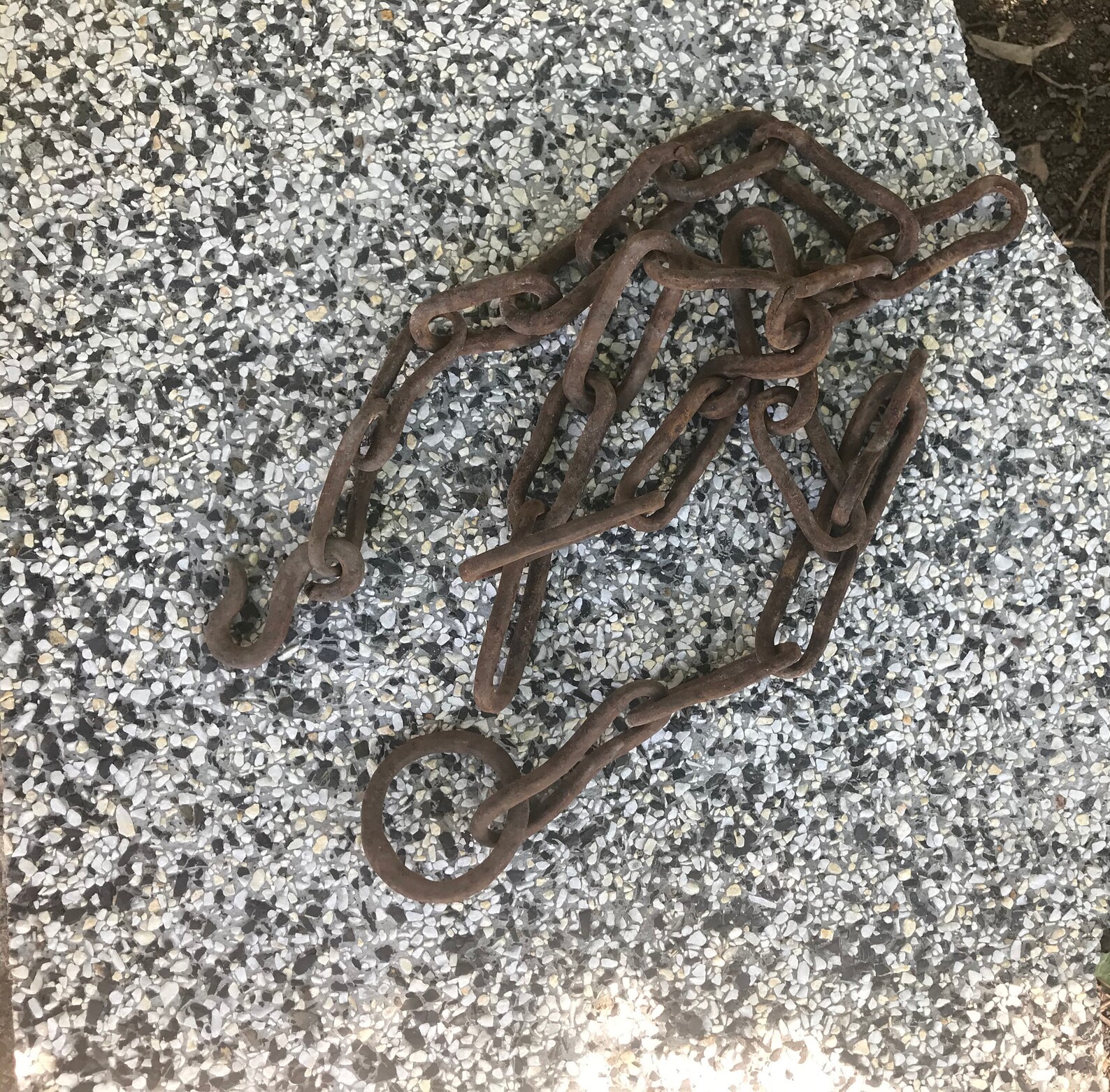 Vintage antique fireplace chain primitive hearth fireplace | Etsy