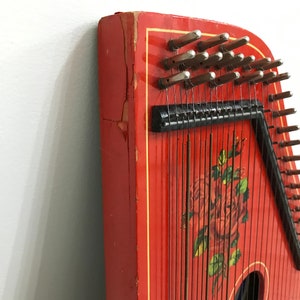 Vintage Zither Musical Instrument Zither Antique Guitar - Etsy