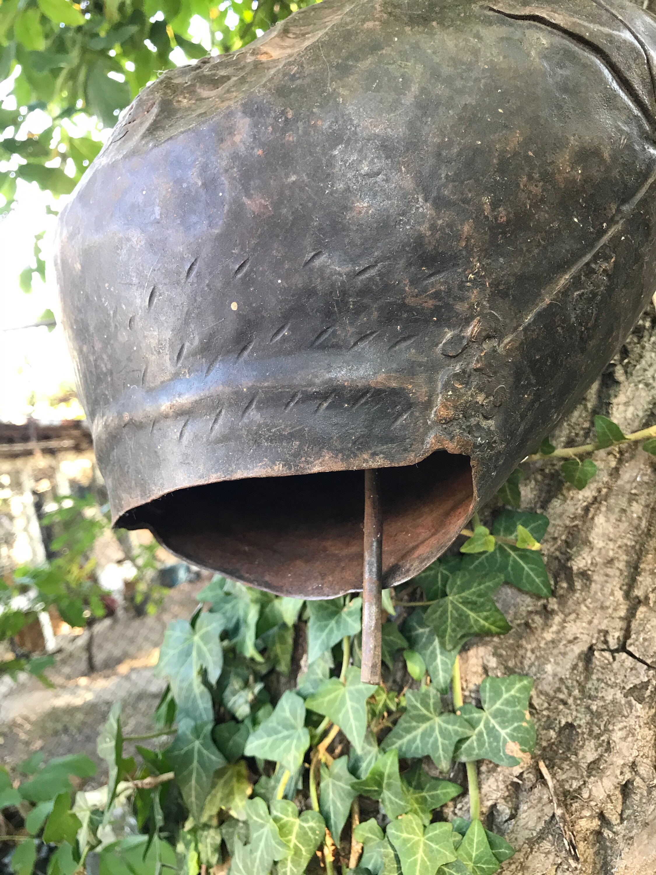 Vintage Large Bell-antique Cowbell-handmade-old Rusty - Etsy